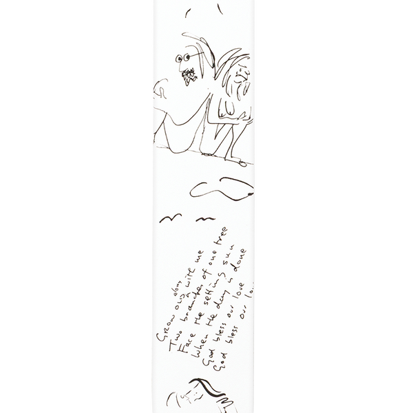 D'Addario Lennon Art Series Leather Strap, John & Yoko - John Lennon ...