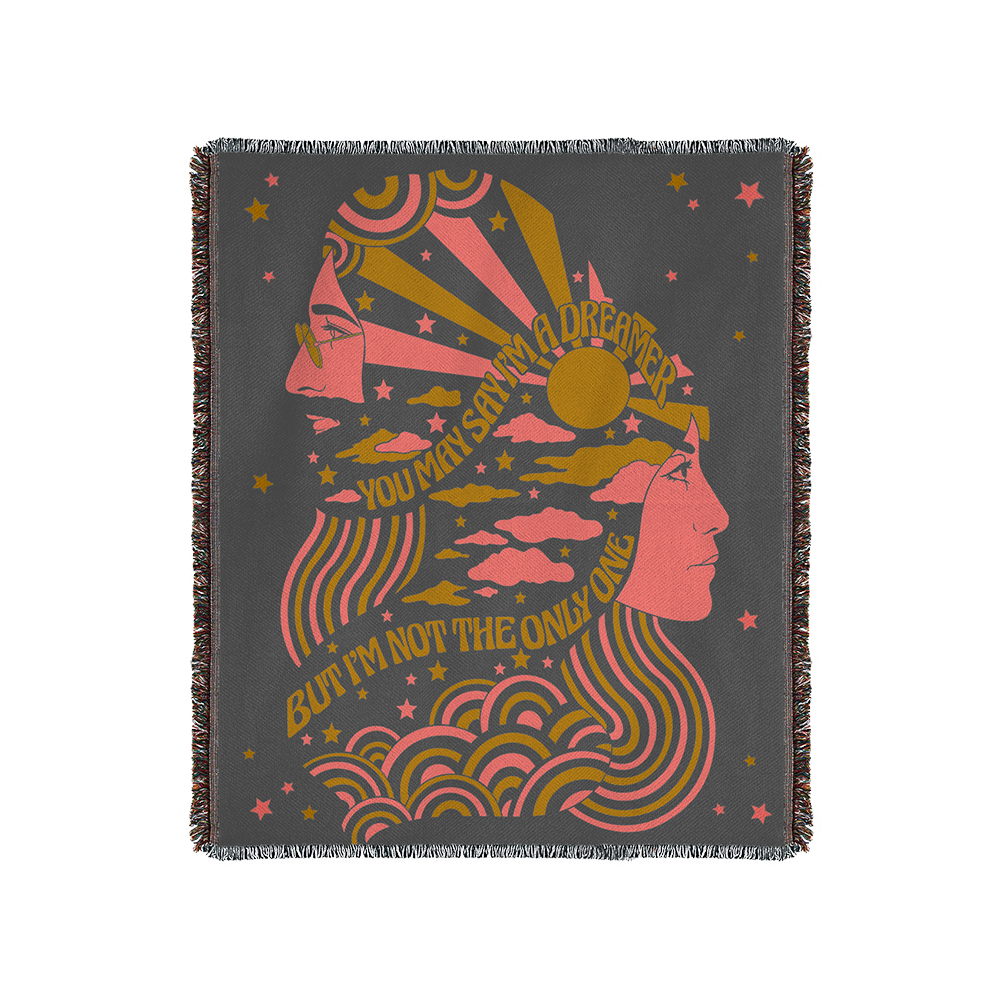 Dreamer Blanket – John Lennon Official Store