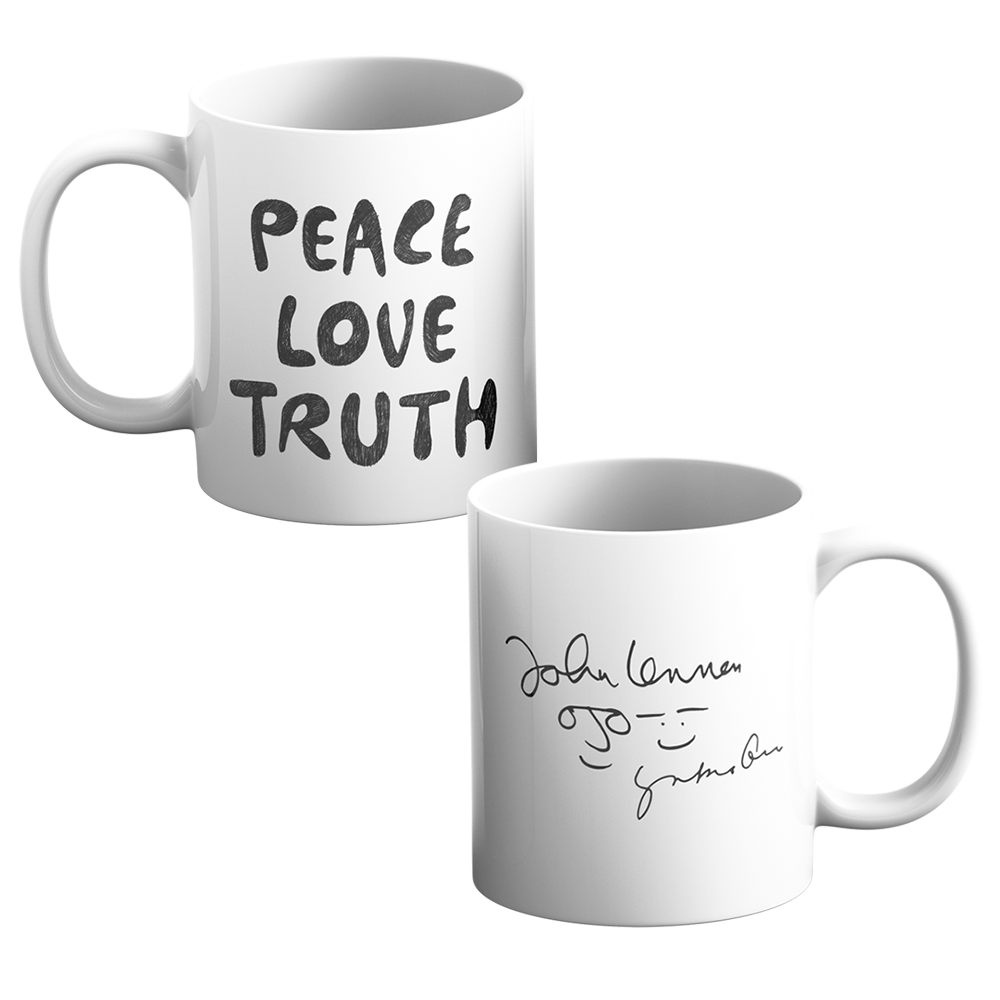 Peace Love Truth Mug - John Lennon Official Store